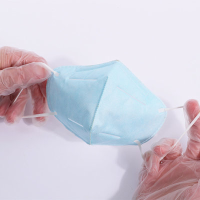 Children Disposable Kn95 Face Mask Anti Virus Comfortable Ear Wearing