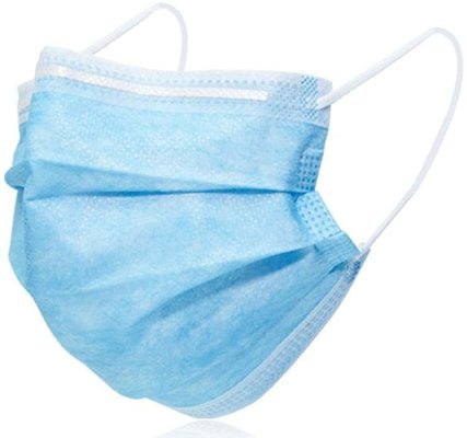 Thick 3 Layer Face Mask , 3 Ply Disposable Face Mask Fast Shipping