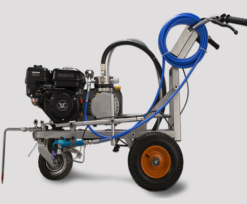 Straight Line Making Plastic Racetrack Plastic Track Road line Marking Machine Introduction