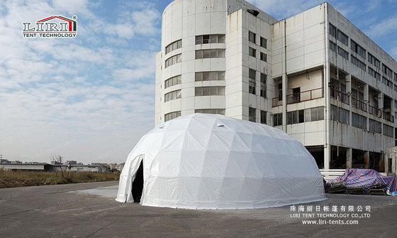 Movable 12m Cashew-Shaped Geodesic Dome Tent For Circus Event