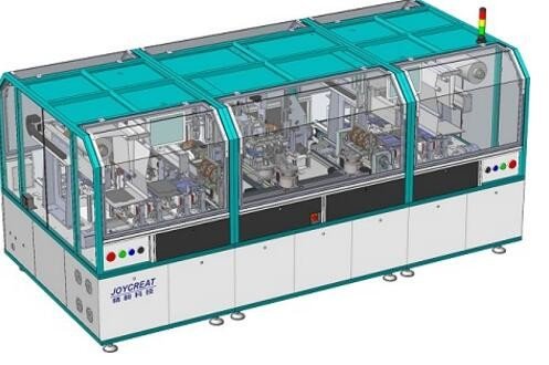 Automatic Dual Station Zig zag Stacking Machine for Lithium Battery Machine