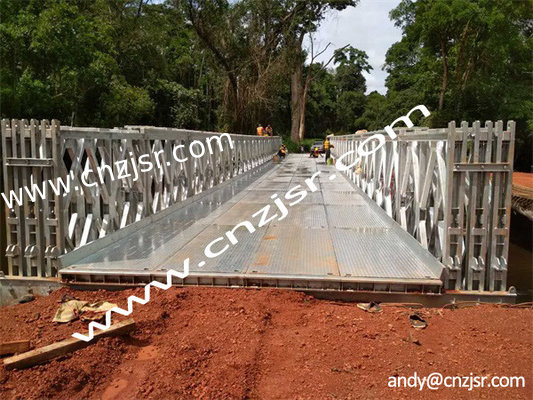 Bailey Bridge, Steel Bridge,Portable Steel bridge , Single lane,Compact 200 supplier