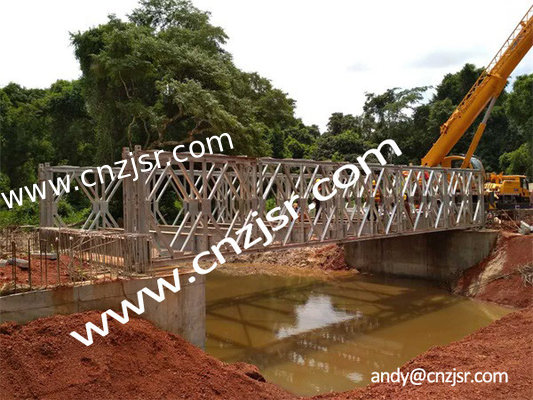Bailey Bridge, Steel Bridge,Portable Steel bridge , Single lane,Compact 200 supplier