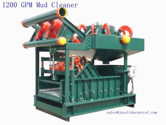 1200 gpm mud cleaner for oilfield drilling mud solid control