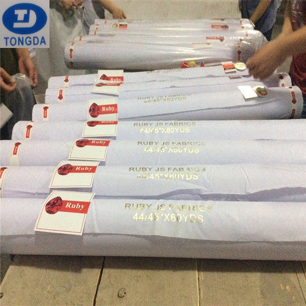 Uniform fabric of T/C65/35 21x21 100x50  58&quot;/59&quot; bleach white