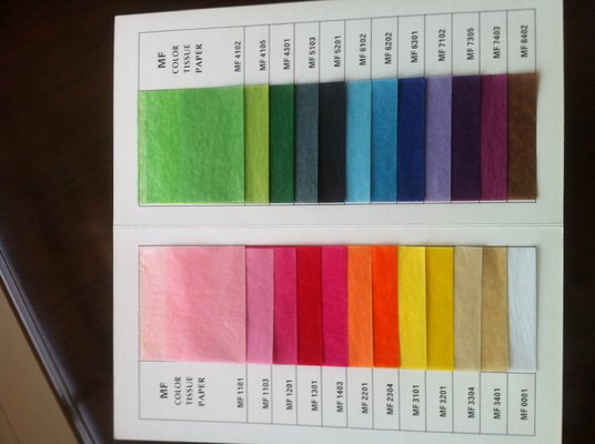 MF/MG Colour Tissue paper supplier