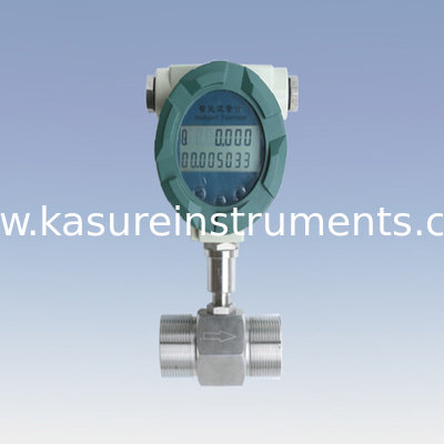 digital turbine flow meter with thread connection 4~20mA output