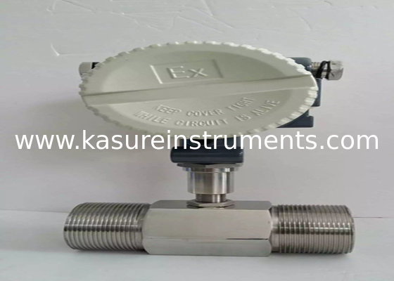 digital flow meter for oil measuring with thread connection 4~20mA output