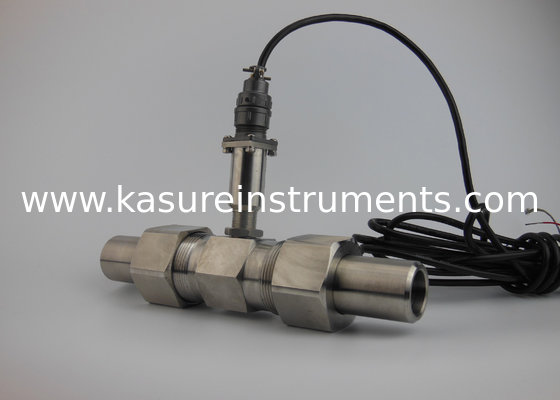 flow meter for solvent measuring with thread connection pulse output