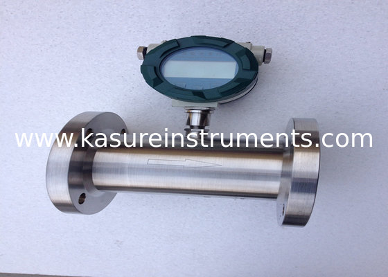 digital flow meter for oil measuring with flanged connection 4~20mA output
