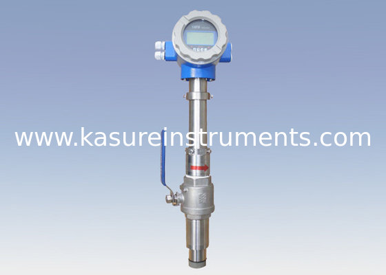 insertion inserted type sewage flow meter welding connection no ball valve