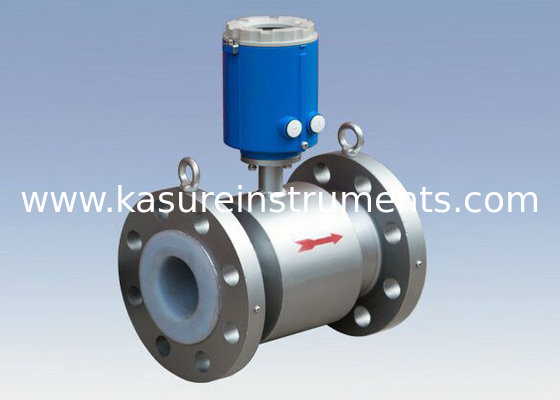 integrate type sewage flow meter with PTFE lining flanged connection