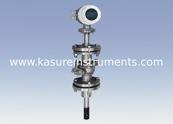 Ball valve insertion inserted type water flow meter flanged connection