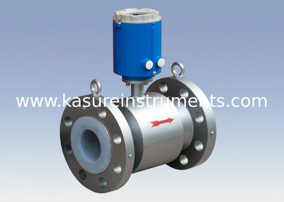 integrate type sewage flow meter with PTFE lining flanged connection