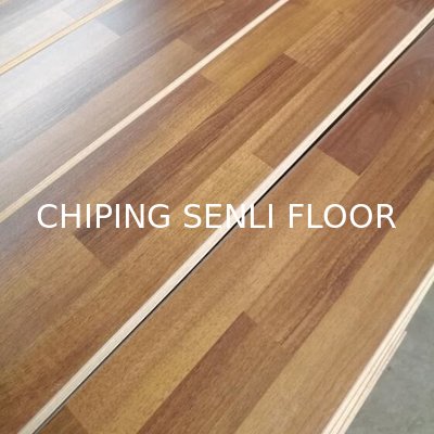 V groove HDF AC4 small embossed Commerical laminate flooring