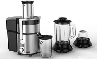 China Full Stainless Steel Power Extractor with Griner and Blender supplier