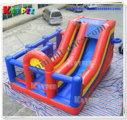 China Sport Zone slide Inflatable Gaint basketball shoot slide Inflatable slide Game KSL084 supplier