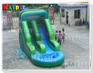 China Water pool Slide Inflatable water slide PVC aqua slide Inflatable slide Game KSL074 supplier