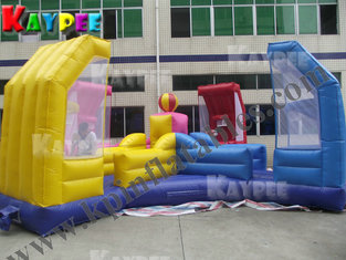China Hot commercial Basketball bungee,inflatable bungee runway,inflatable sport game KSP062 supplier