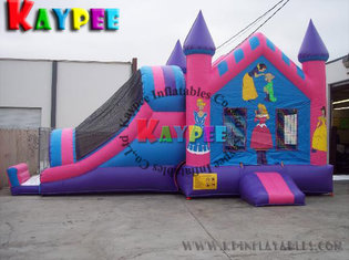 China House tunnel Combo ,inflatable bouncer with slide KCB016 supplier