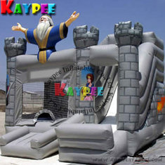 China Wizard castle Combo ,inflatable bouncer with slide,inflatable combo game KCB019 supplier