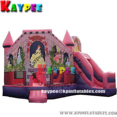 China Princess combo ,inflatable combo game,princess bouncer with slide obstacle KCB047 supplier