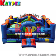 China KFT009-19'L x 20'W x 8'T Obstacle funcity ,inflatable playland,crazy playgound, supplier