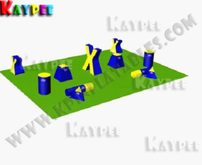 China Team Practice Package C,Inflatable paintball Bunker,paintball filed,arena KPB028 supplier