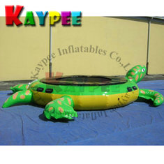 China Inflatable turtle water trampoline,water jumping trampoline,KWT006 supplier