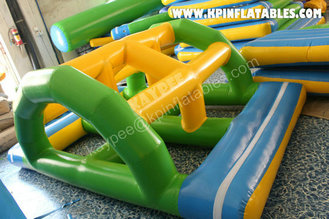China Inflatable water Bridge climbing for aqua park supplier