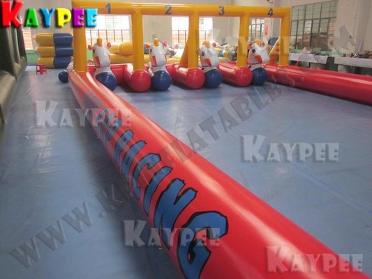 Inflatable pony hop horse racing,inflatable sport game KSP025 supplier