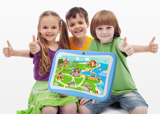 Metal Public Kids Educational Tablet , Children Learning Tablets Android 4.4 Camera