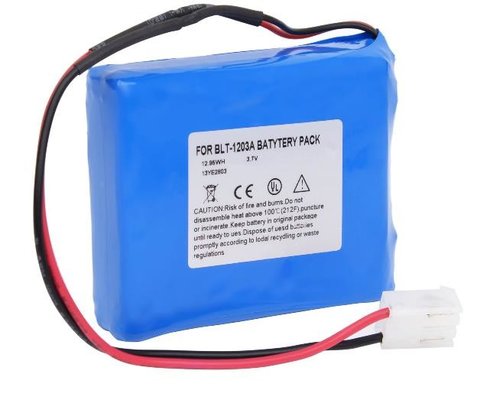 China BIOLICHT BLT-1203A ，BIOLICHT battery，lithium battery，Electrocardiogram battery，ECG300G ECG-300G supplier