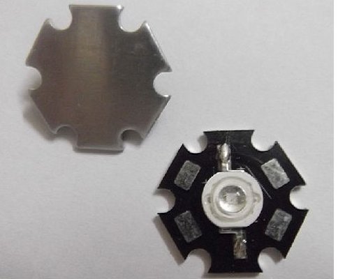 UV 365nm 1W Silicone Resin lens High Power LED on Star Base supplier