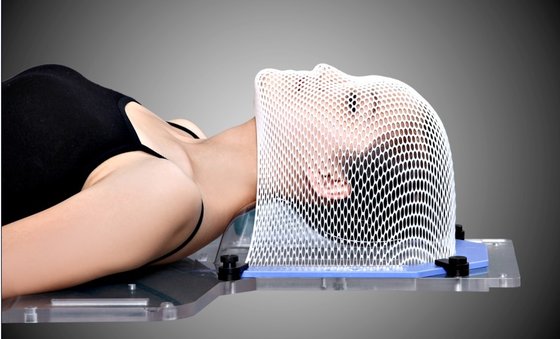 2.4mm U-Shaped Head Mask / Uni-Frame Radiotherapy Thermoplastic Mask / U-Frame Thermoplastic