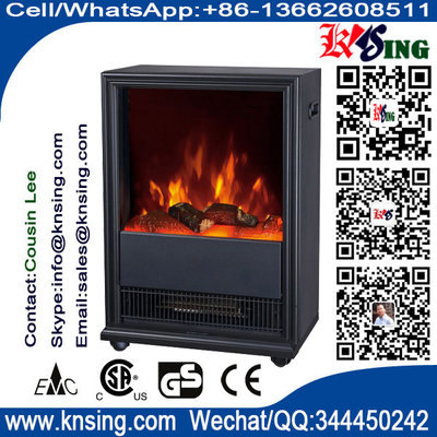 log burning flame electric fires stoves fireplace Movable EF340 elektrische sfeerhaard supplier
