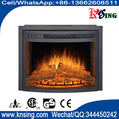 23&quot; curved insert electric fireplace heate LED flame F2325 RV fireplace supplier