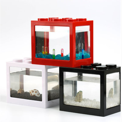 Hot sell new style home decorations small fish tank float glass fish tank aquarium