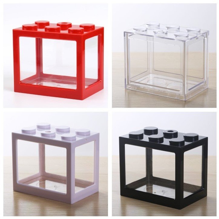 Hot sell new style home decorations small fish tank float glass fish tank aquarium