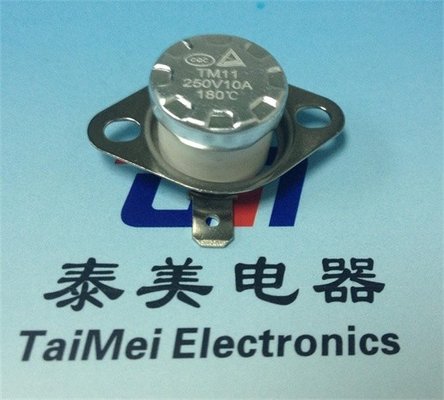 China Factory Directly Sales 140 Degree Thermal Switch 125V Thermostat Fuses