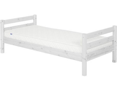 modern single bed pine wood