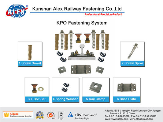 Rail T Bolt with Nut