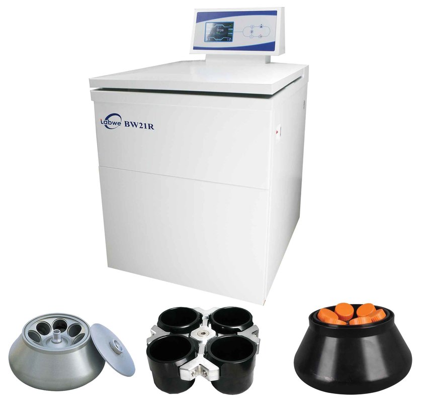 BW21R 6x500ml Capacity High Speed Refrigerated Centrifuge With CE / ISO