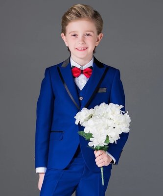 Fashionable Kids Ring Bearer Suits For Formal Prom Party Comfortable To Wear