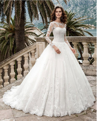 High Quality Women Ball Gown Style Luxury Wedding Dress For Women