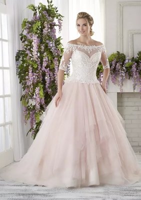 Faultless Ball Gown Style Wedding Dresses With Sleeves Romantic Trailing Design