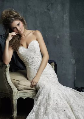 Handmade Elegant Mermaid Tail Wedding Dress For Sexy Ladies And Bridal