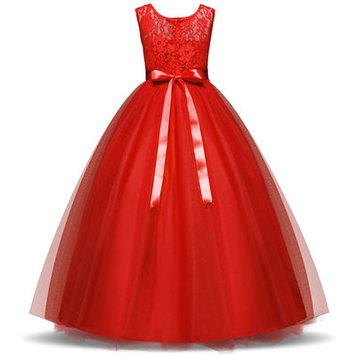 Pretty Puffy Flower Girl Dresses For Older Girl Appliqued Technics Customized Size