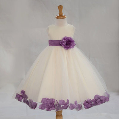Lace Pageant Sparkly Flower Girl Dresses For Welding Multi - Colors Coptional