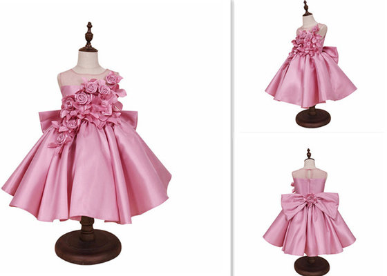 Customization Sparkly Flower Girl Dresses For 2 - 7 Years Old Chirldren